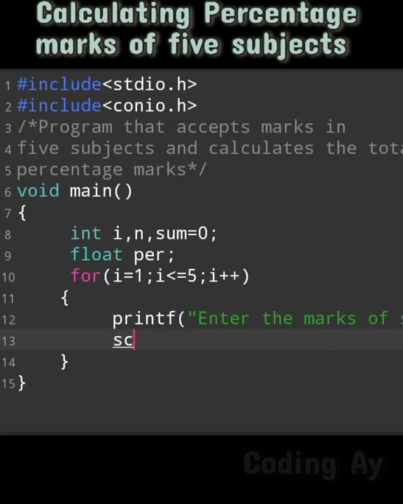 C Programming Ex 1 Programming Programming Clanguage Shorts