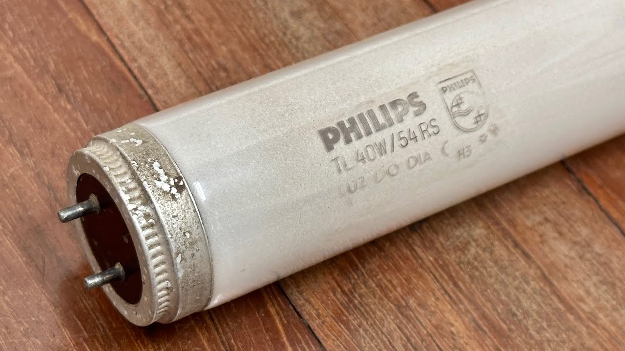 1983 Philips TL 40W / 54 RS Luz Do Dia - YouTube