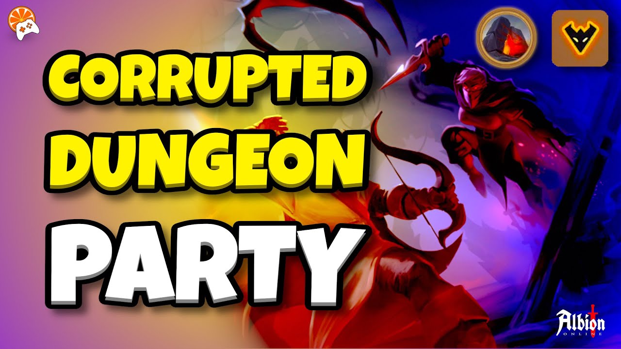 Albion Online - Party in Corrupted Dungeon - YouTube