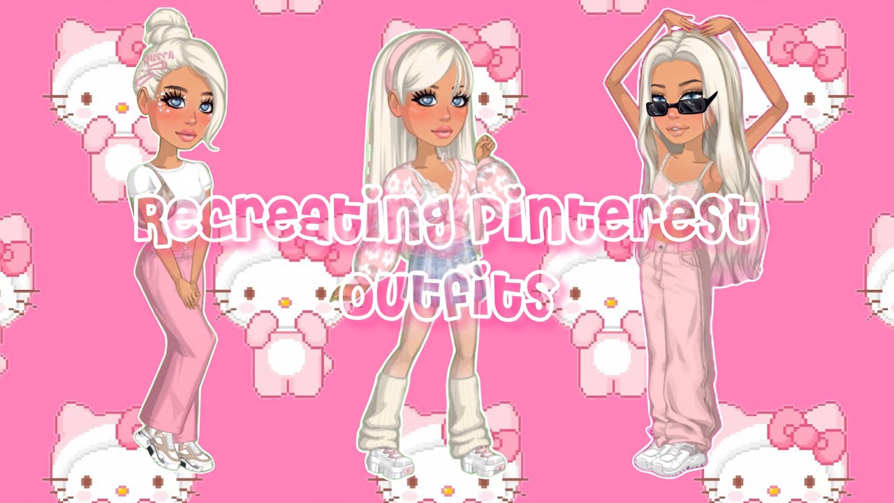 Recreating Pinterest Outfits on MSP 2 I MSP Scrnery - YouTube