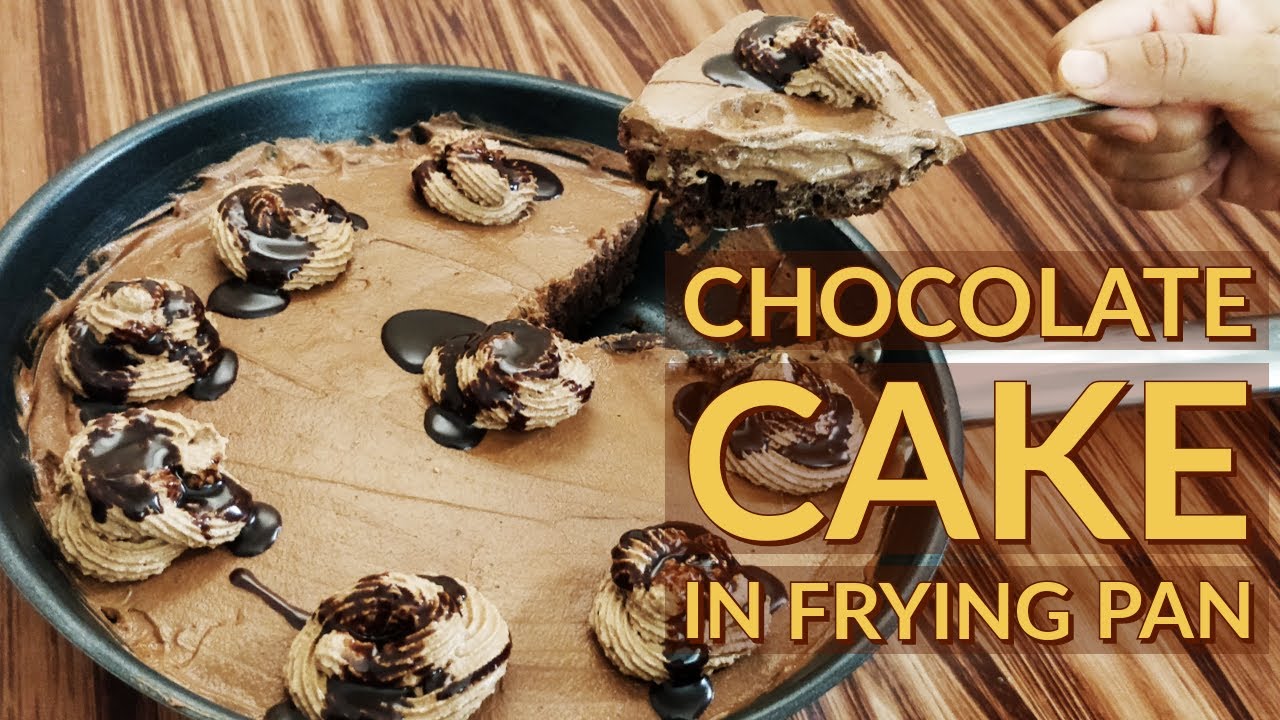 Chocolate Cake in Frying Pan | चॉकलेट केक | Ready In 10 Minutes | Jor ...