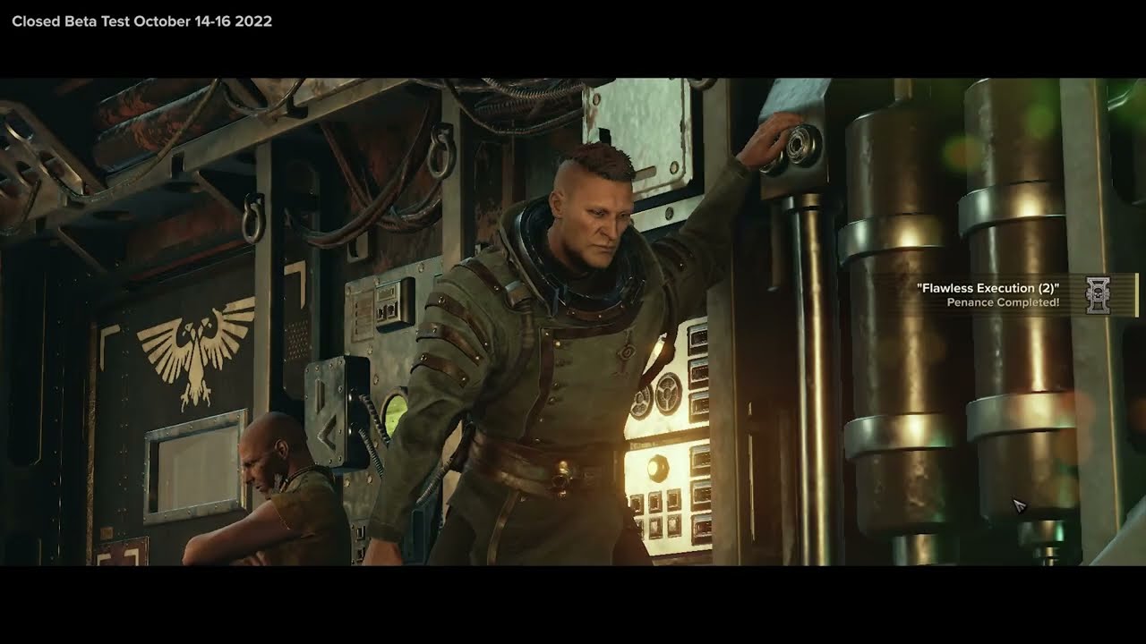 Warhammer 40000 Darktide Closed Beta | Zealot Preacher | Catachan Sword ...