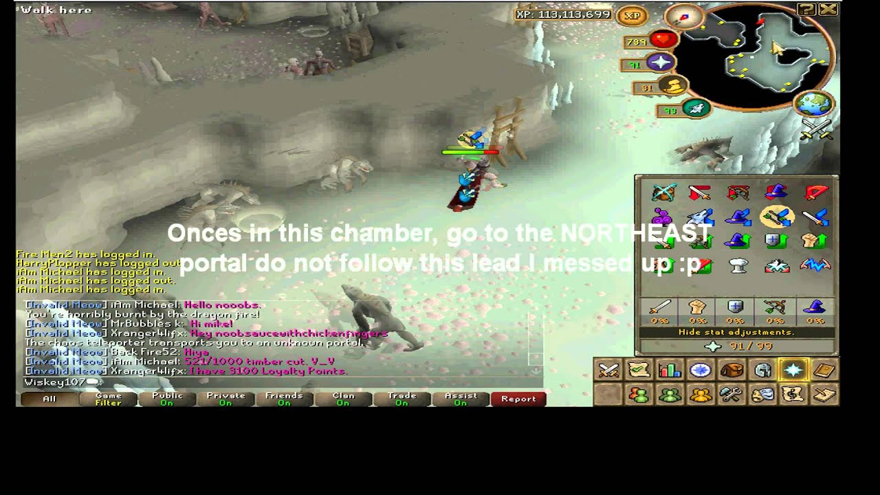 Runescape - Nechryael Slayer Guide -Chaos Tunnel- Complete Guide By ...