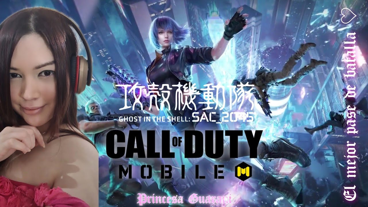 GHOST IN THE SHELL x COD MOBILE | ¿El mejor pase de batalla? Motoko ...