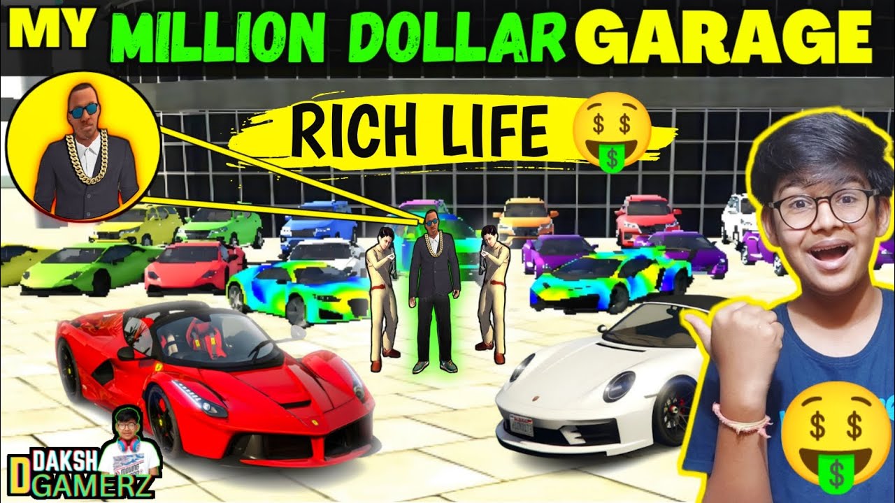 My Million Dollar Garage | Rich Life 🤑 | Story Video | Hindi Gameplay ...