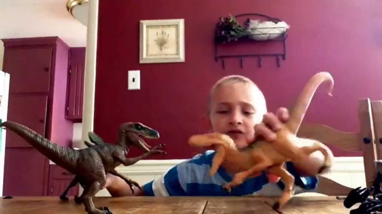Velociraptor Charlie from Jurassic World - YouTube