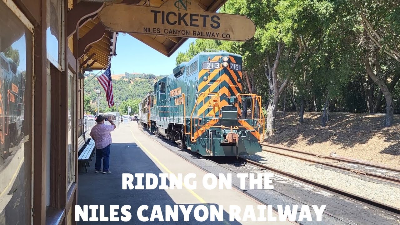 Riding The Niles Canyon Train - YouTube