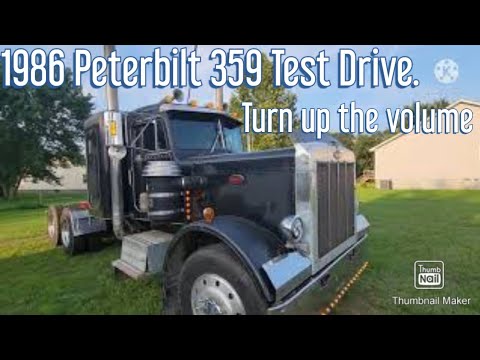 Sunday shenanigans and Joy riding in Jordan's 359 Peterbilt. - YouTube