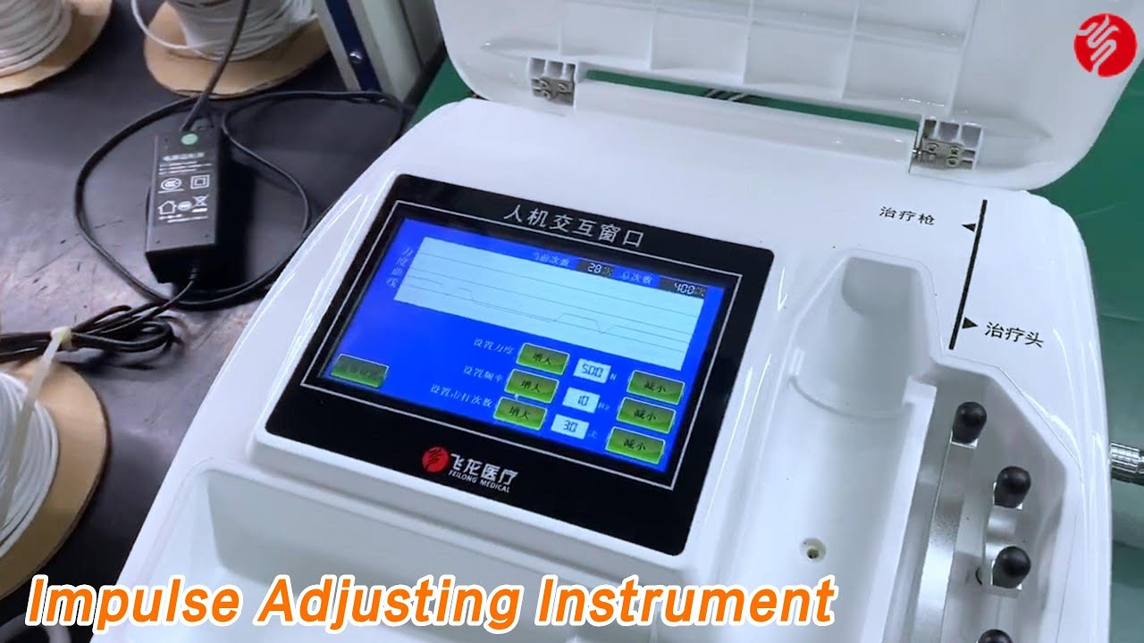Electronic Impulse Adjusting Instrument 7 Heads 30N Low Noise - YouTube