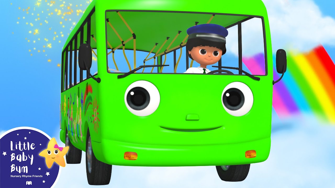 Color Bus Song | Nursery Rhymes for Babies by LittleBabyBum - ABCs and ...