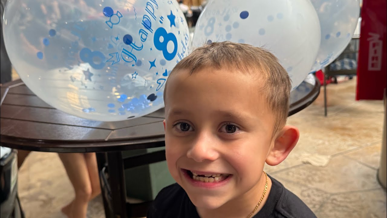 Hezekiah’s Gr8 Wolf Lodge Birthday - YouTube