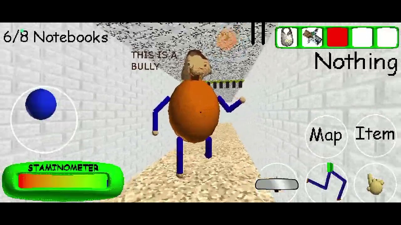 playing Baldi wow basics I give up sorry.. - YouTube