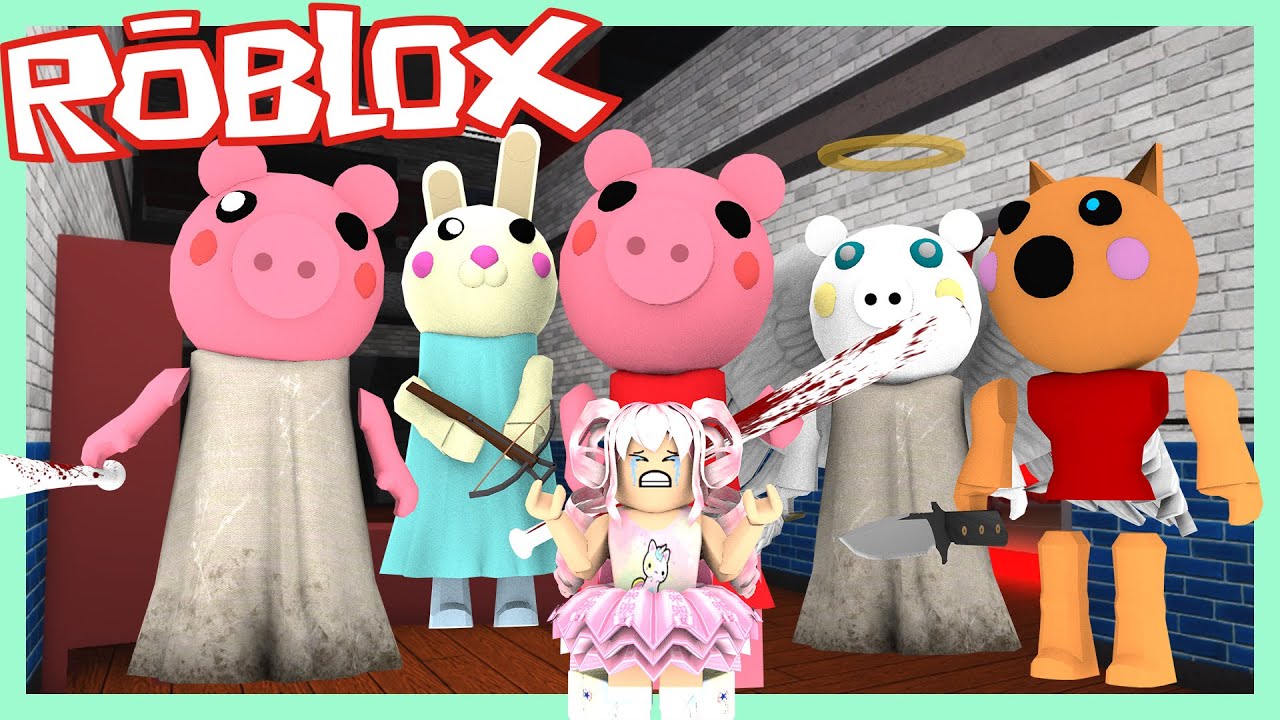 MIS COMPIS SE INFECTAN Y ME PERSIGUEN 5 PIGGYS!! l PIGGY l ROBLOX - YouTube