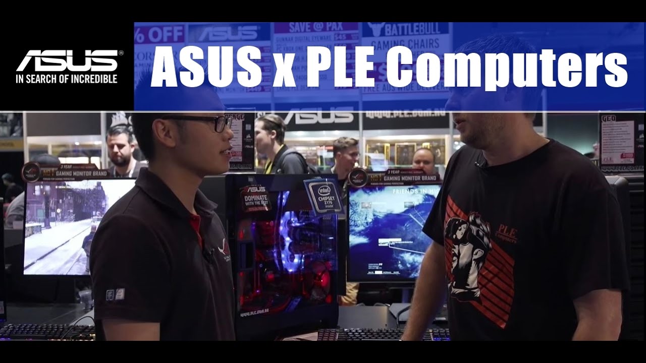 Powered by ASUS at PAX Australia 2016 - PLE Computers - YouTube