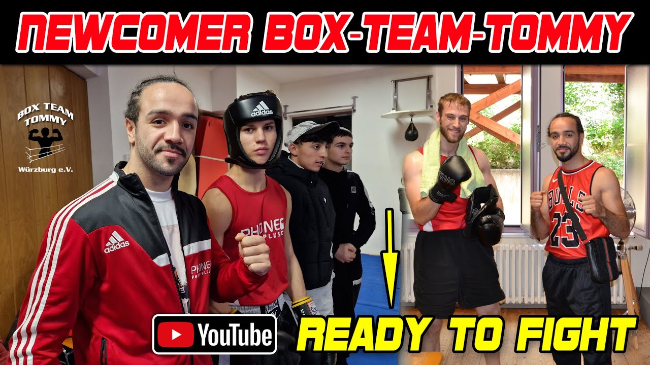 Newcomer beim Sparring: Box-Team-Tommy Boxing - YouTube