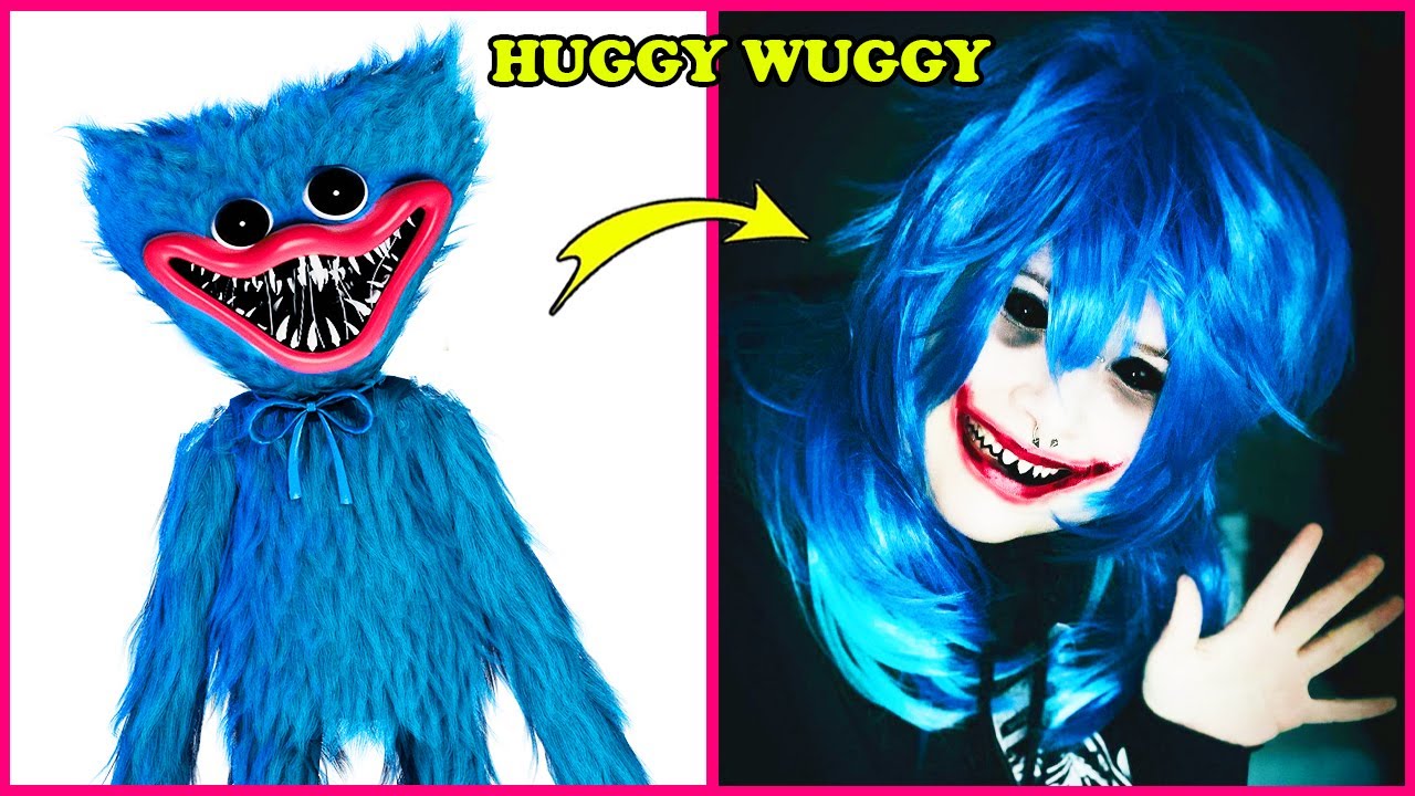 Poppy Playtime IN REAL LIFE 😱 ALL Characters, Huggy Wuggy 💥@PlentyLive ...