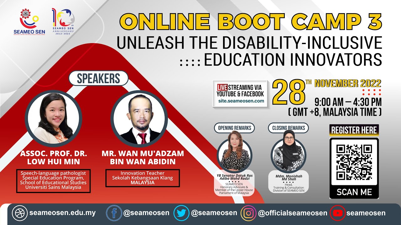 Innovation Boot Camp Series 3: Unleash the Disability-Inclusive ...