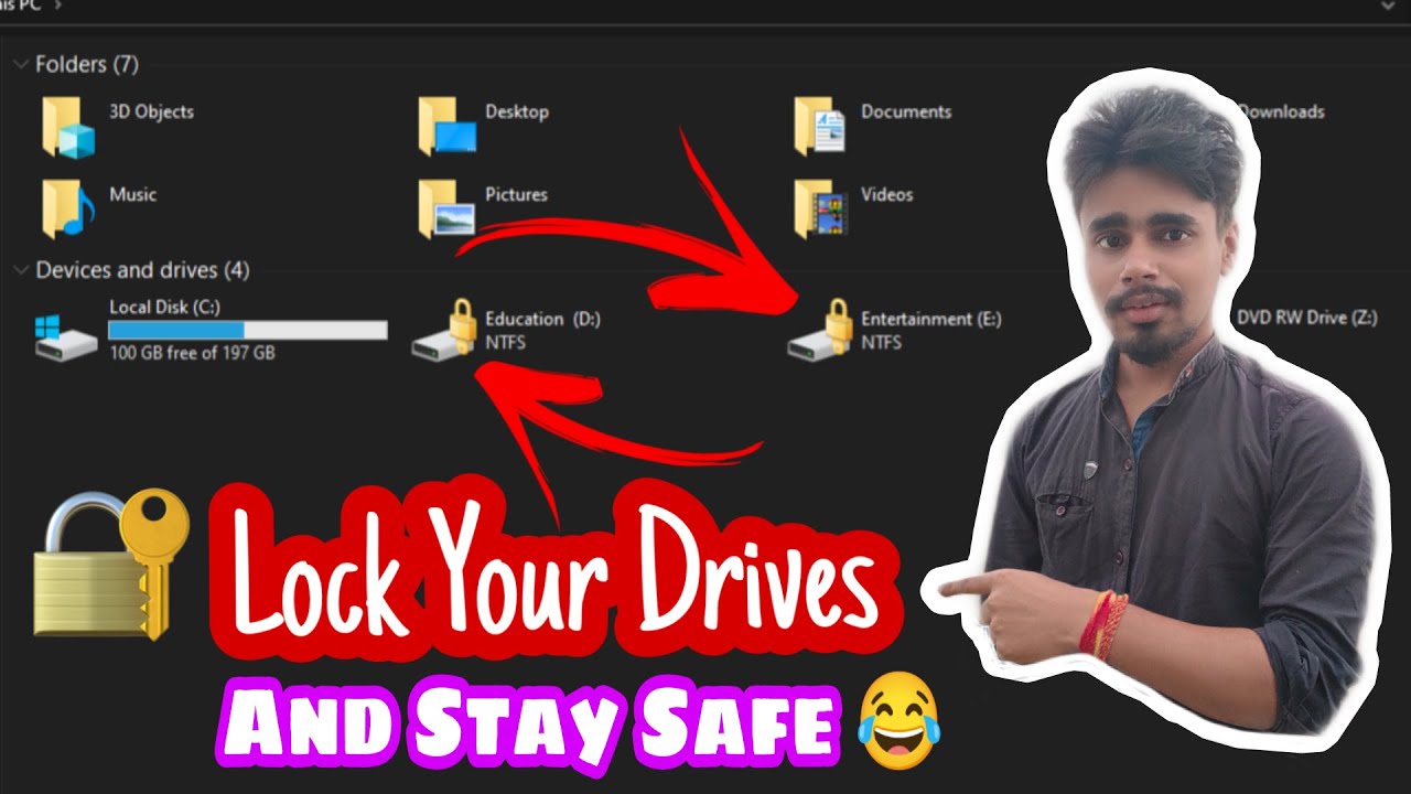How To Lock Drives In Windows 10 | How to use BitLocker Drive ...