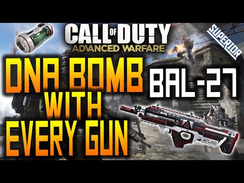 AW: DNA BOMB W/ EVERY GUN - "BAL-27" - Ep. 1! (COD Multiplayer Gameplay ...