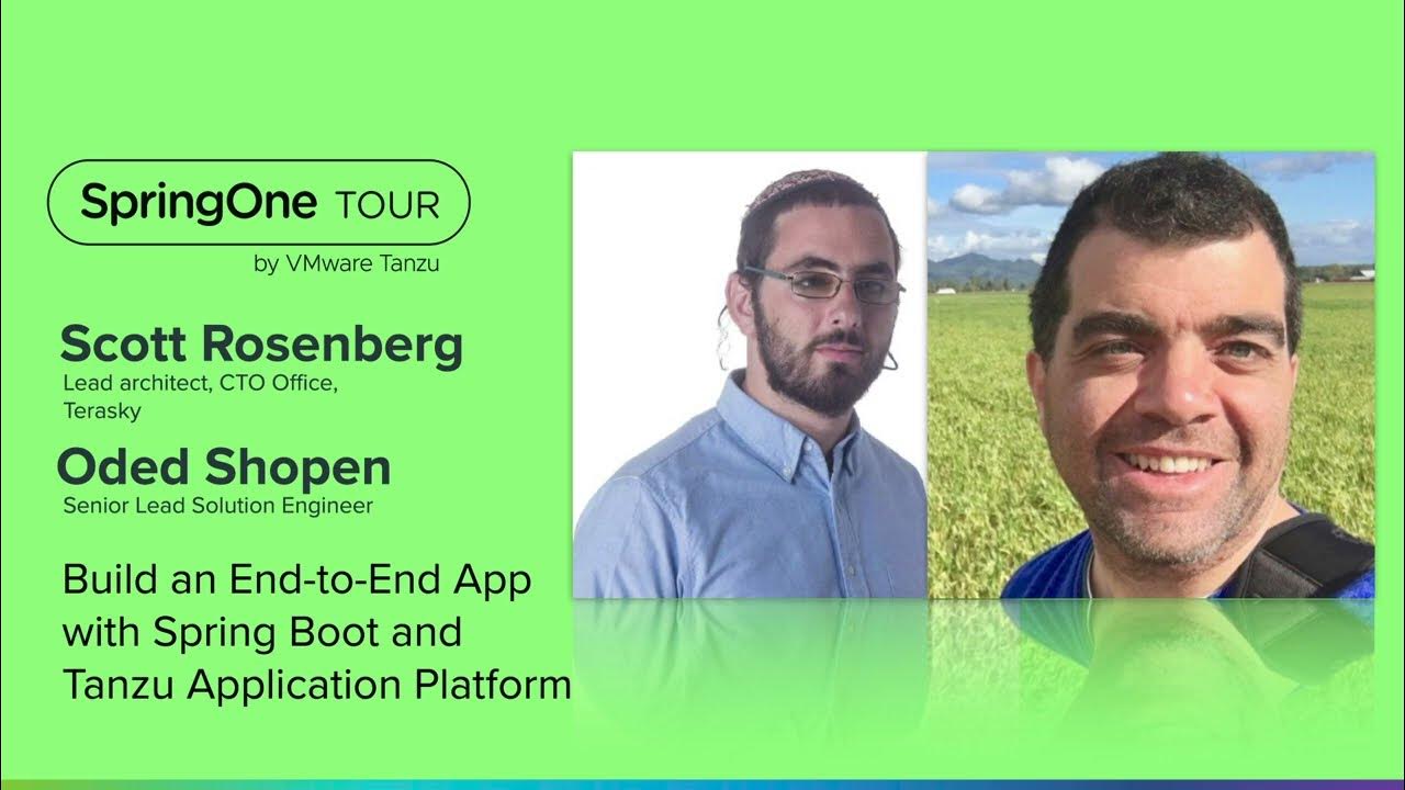Build an End-to-End App with Spring Boot and VMware Tanzu Application ...