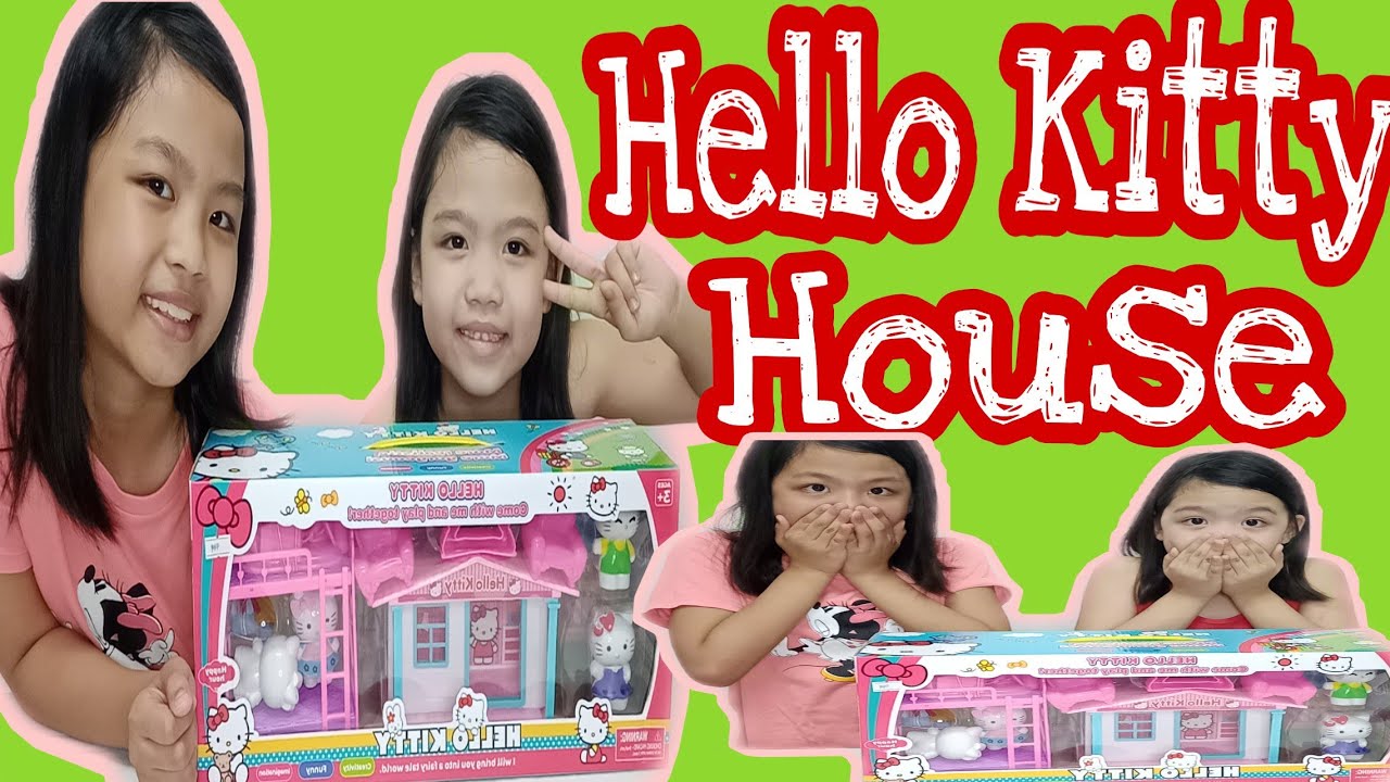 UNBOXING Hello Kitty House | Chloe and Cassie - YouTube