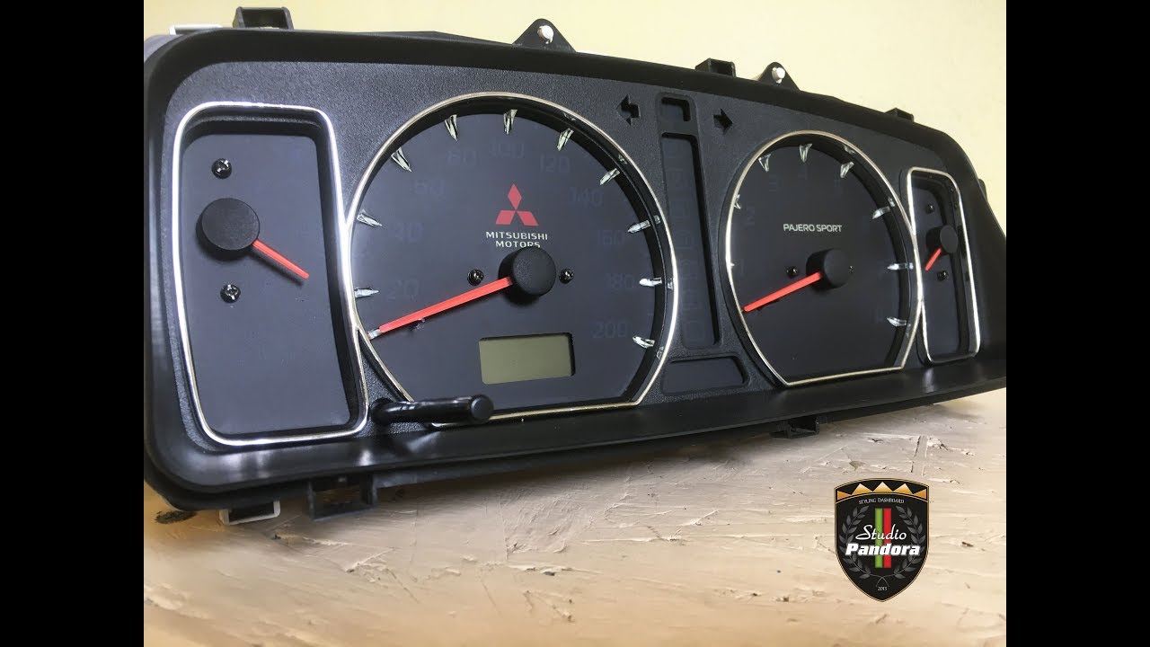 Mitsubishi Pajero Sport optitron - YouTube