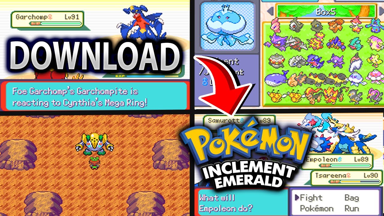 How to Download and Play Pokemon Inclement Emerald! - YouTube
