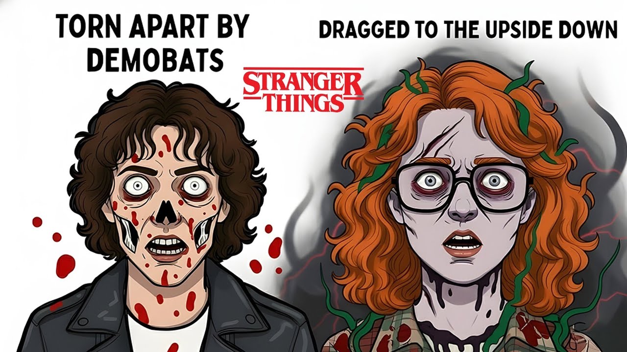 Most Painful Stranger Things Deaths - YouTube