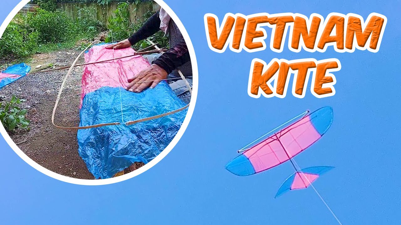 Vietnam Kite Making and Test Fly | Vietnam Kite In PH | Kite Vlog #11 ...