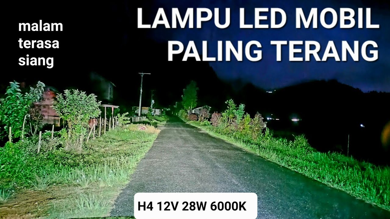 Lampu LED Mobil Paling Terang BELLFORD 12V 28W 6000K Harga 500 Ribuan ...