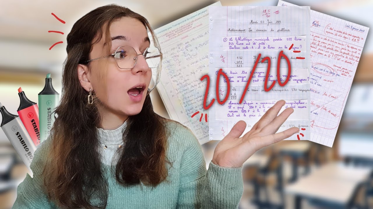 Comment BIEN RÉVISER POUR LES EXAMENS (Bac, Brevet, Partiels) ? | la ...