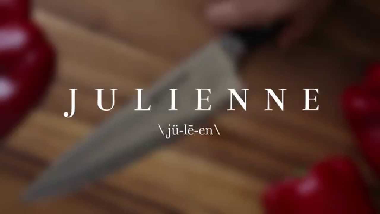 Quick Cuts: How to Julienne Vegetables | Anolon - YouTube