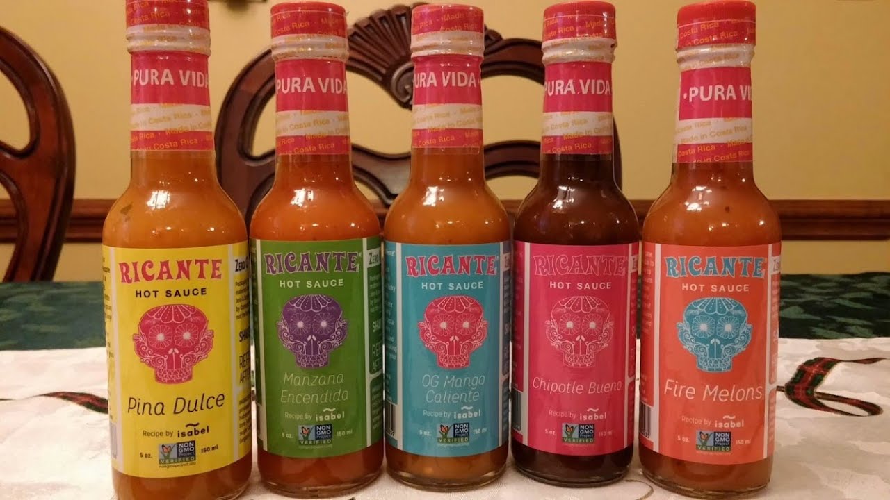Ricante Hot Sauce "OG Mango Caliente" Review - YouTube