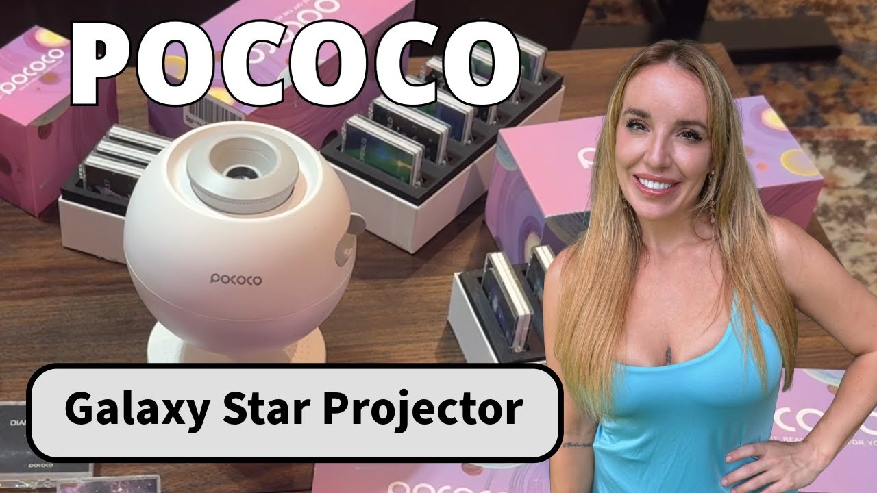 POCOCO Galaxy Star Projector | Incredible Realistic Planet Light ...