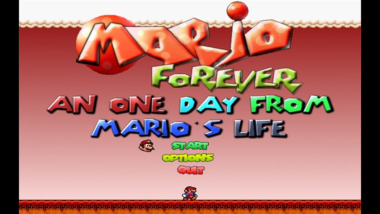 Mario Forever An One Day From Mario's Life Longplay Completed Video ...