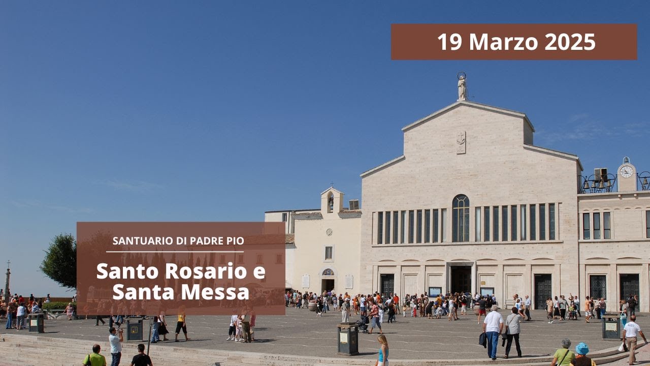 Santo Rosario - 18 marzo 2025 (fr. Giuseppe Perrone) - YouTube