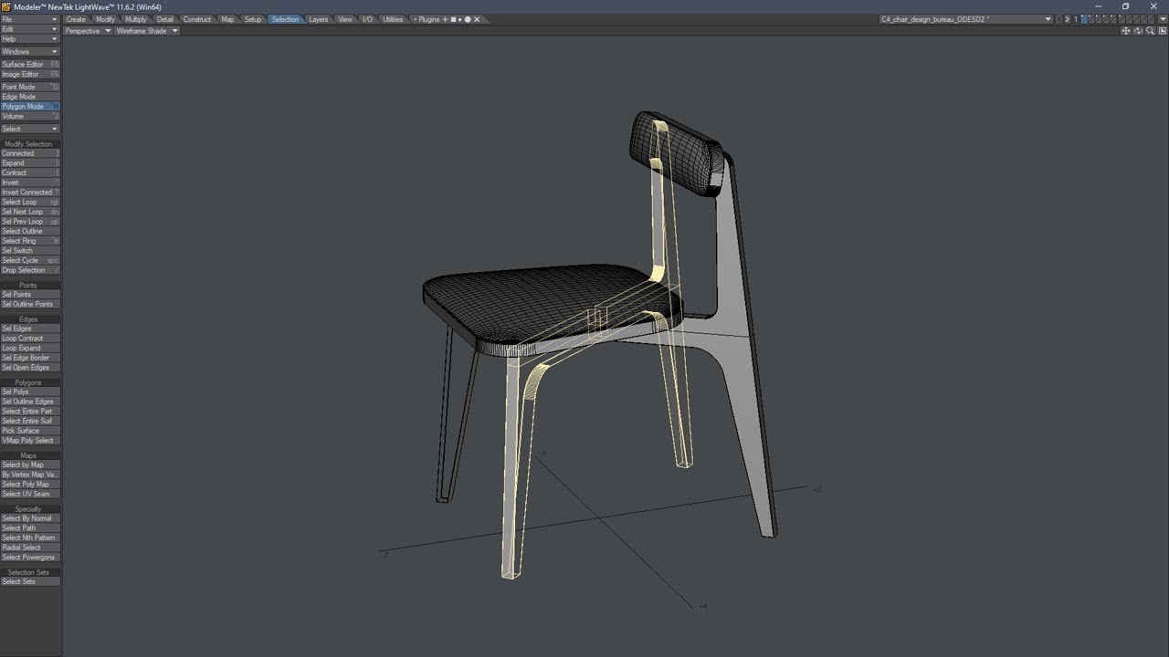 UV mapping - Troublesome Chair - PLG ABF - YouTube