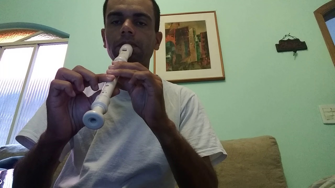 Escala de Fa Maior (flauta doce) - YouTube