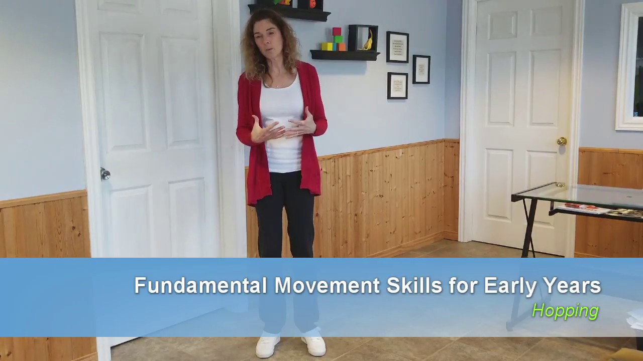 Fundamental Movement Skills for Early Years - Hopping - YouTube