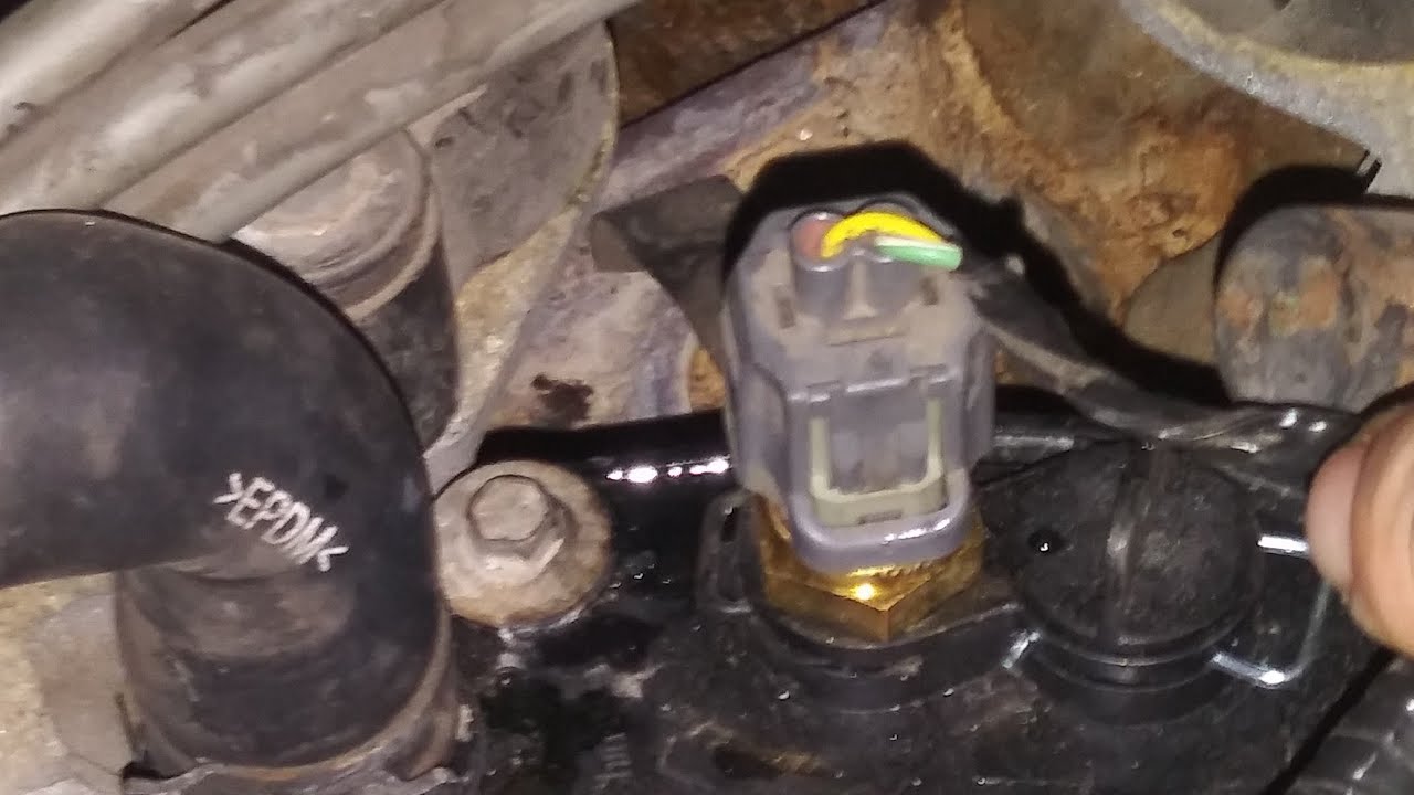 2010 ford explorer 4.0 heater temperature sensor replacement - YouTube
