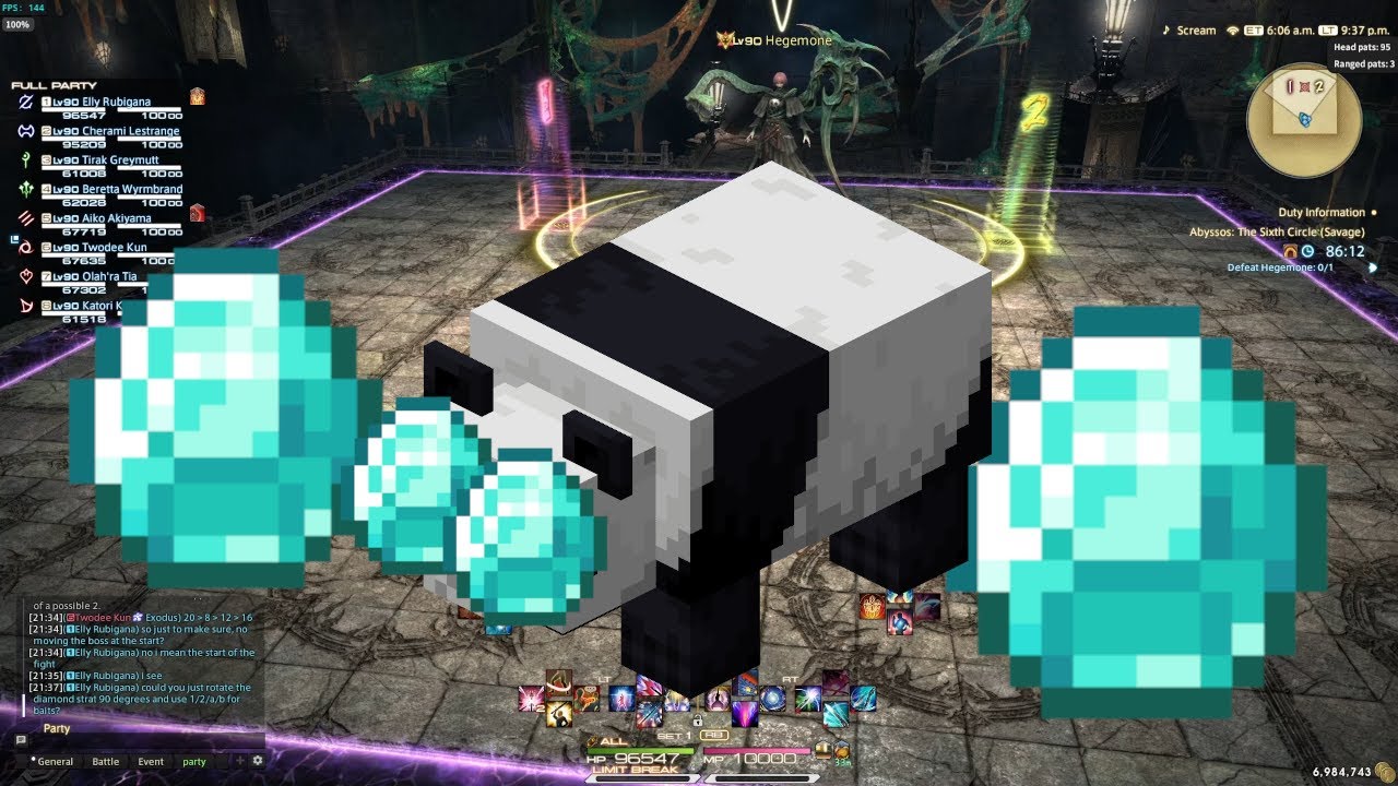 creation of diamond panda - YouTube