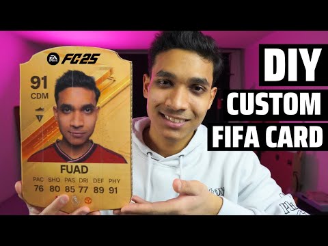 How To Make Your Own Fifa Card Design