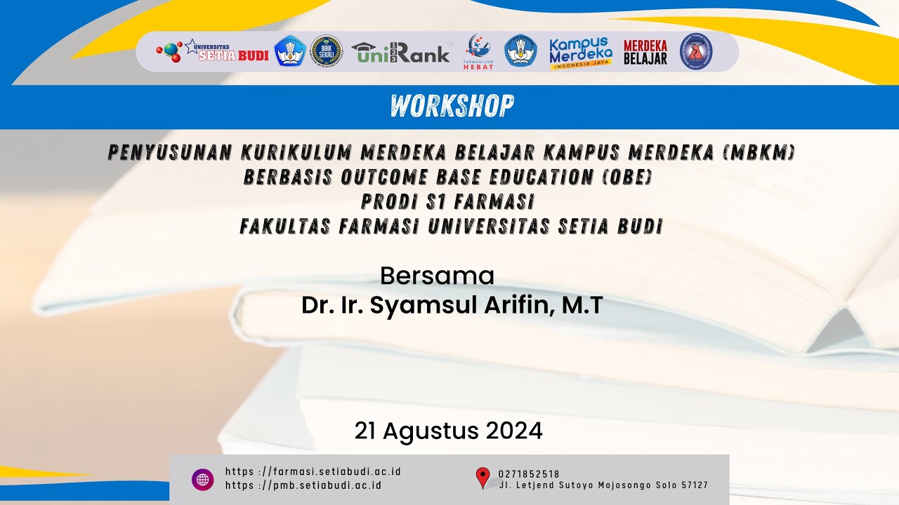 Workshop Penyusunan Kurikulum Merdeka Belajar Kampus Merdeka (MBKM ...