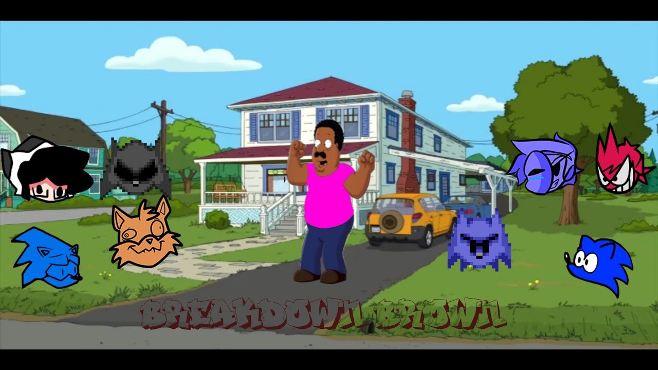 Breakdown Brown but Every Turn a Different Character Sings It/ FNF ...