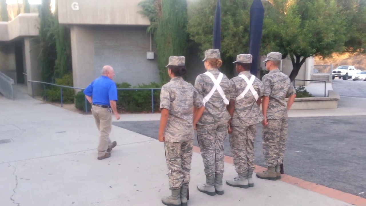 YUCAIPA HIGH SCHOOL ROTC COLOR GUARD - YouTube
