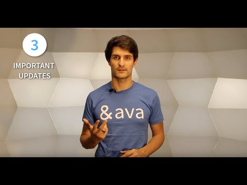 3 major updates in Ava to make it available to anyone! - YouTube