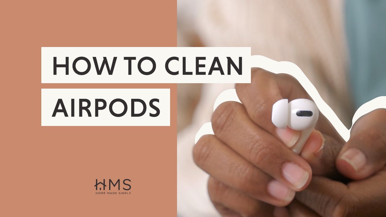 HOW TO CLEAN AIRPODS - YouTube