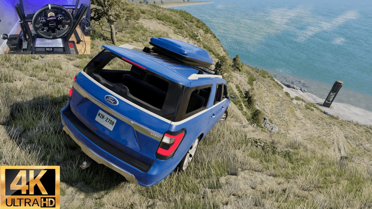 Ford Expedition off-road BEAM NG DRIVE, Moza Direct drive gameplay ...