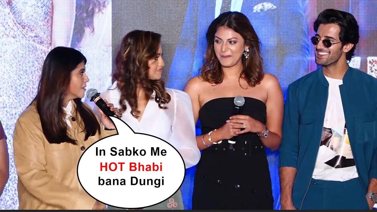 Ekta Kapoor and Krystle D'Souza Back To Back Funny Moments Fittrat ...