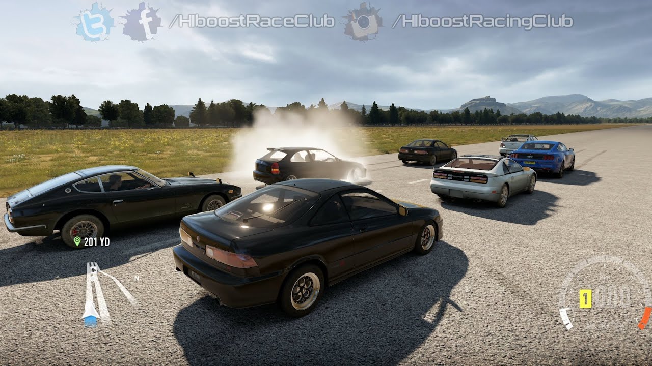 Forza Horizon 2 (XB1) | 614HP '01 Integra TR Build | JDM Airstrip Meet ...